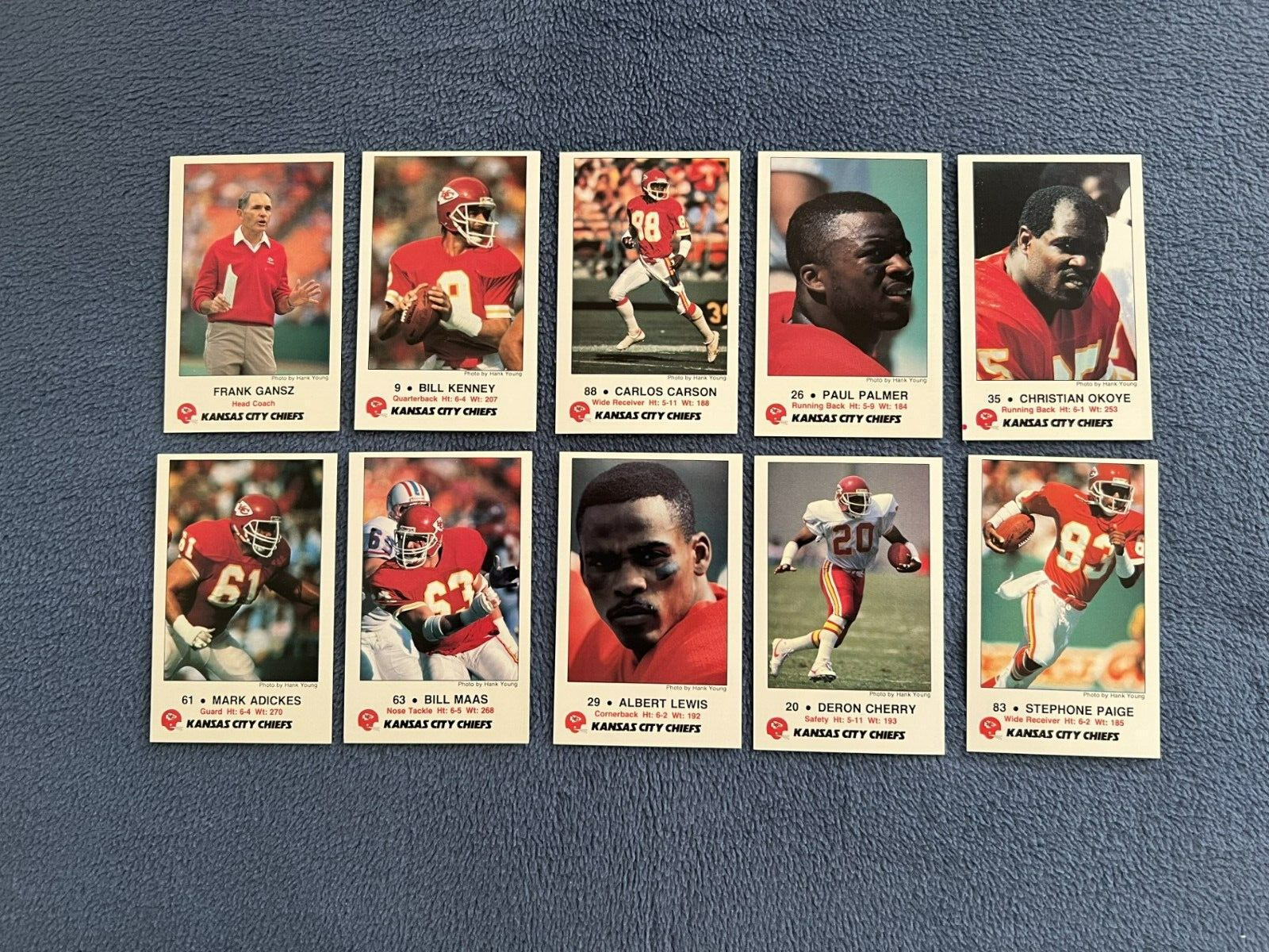 1988 KANSAS CITY CHIEFS (RARE) FRITO LAY / KCTV5 / US SPRINT POLICE ...