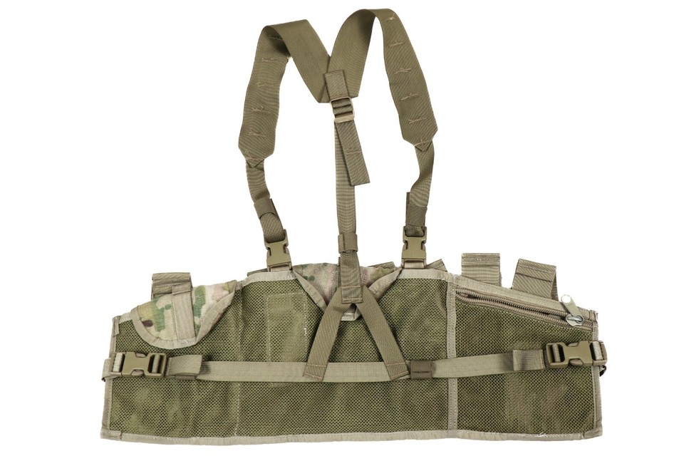 US Army OCP Multicam Molle II Tactical Assault Panel TAP Chest Rig ...