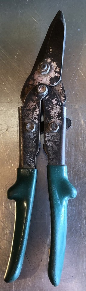 Klenk Tin Snips (Made in USA) Right Hand Sharp And Cuts Fine 10-1/2” | eBay