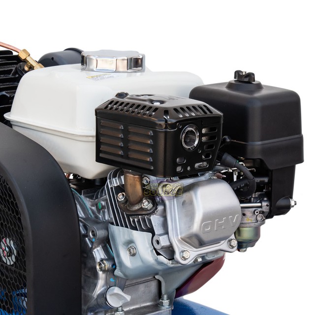 PUMA PUK5508G 8 Gallon Gas Wheelbarrow Air Compressor with Honda Engine ...