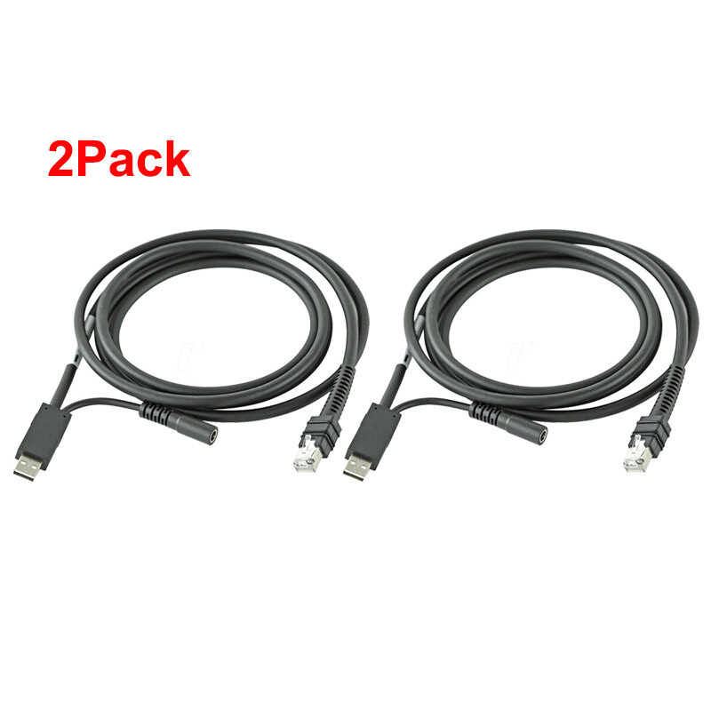 Zebra CBA-U42-S07PAR 7ft USB Cable for DS7708 Barcode Scanner 1/2/5/10 ...