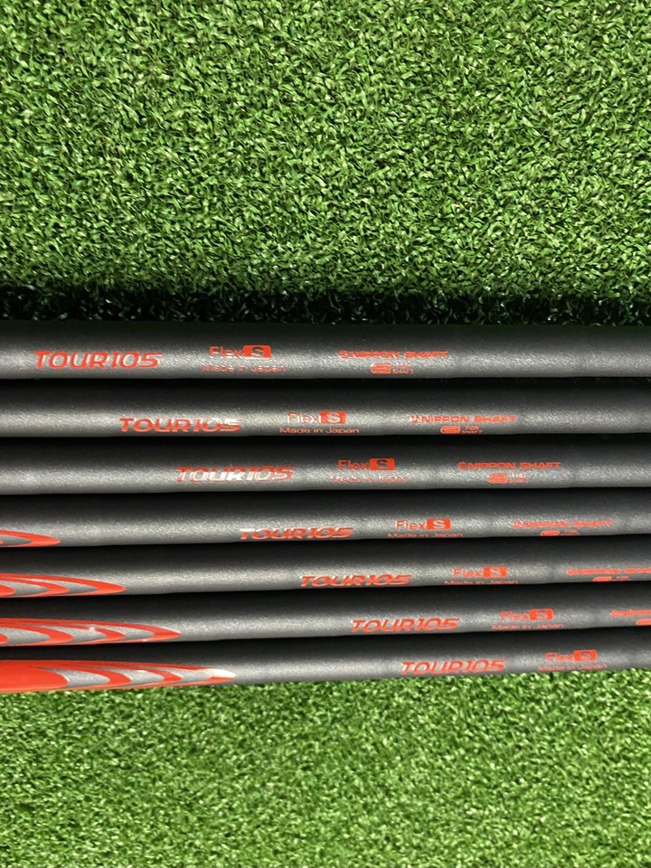 7 x NS Pro Modus 3 Tour 105 Black Stiff Flex Golf Shafts 4-PW | eBay