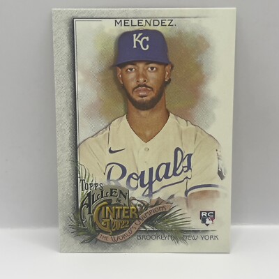 2022 Topps Allen & Ginter MJ Melendez Base RC #289 Kansas City Royals ...