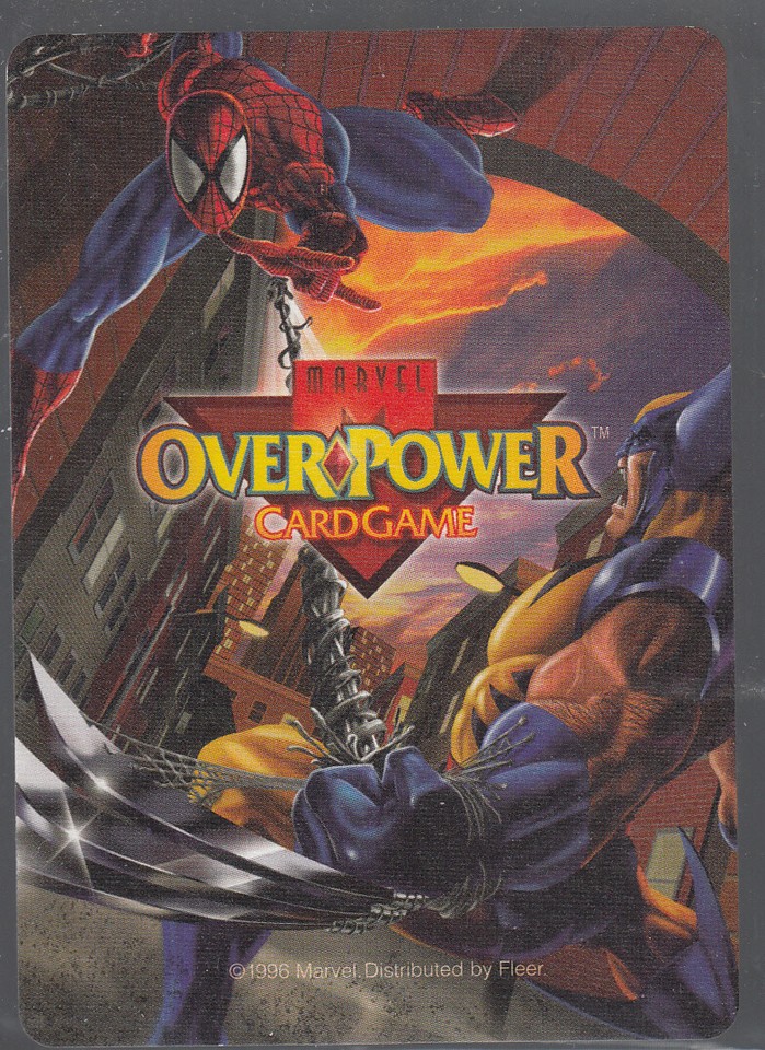 VENOM - 1996 Marvel OverPower Collectible Card Game - HILLSHIRE FARM ...