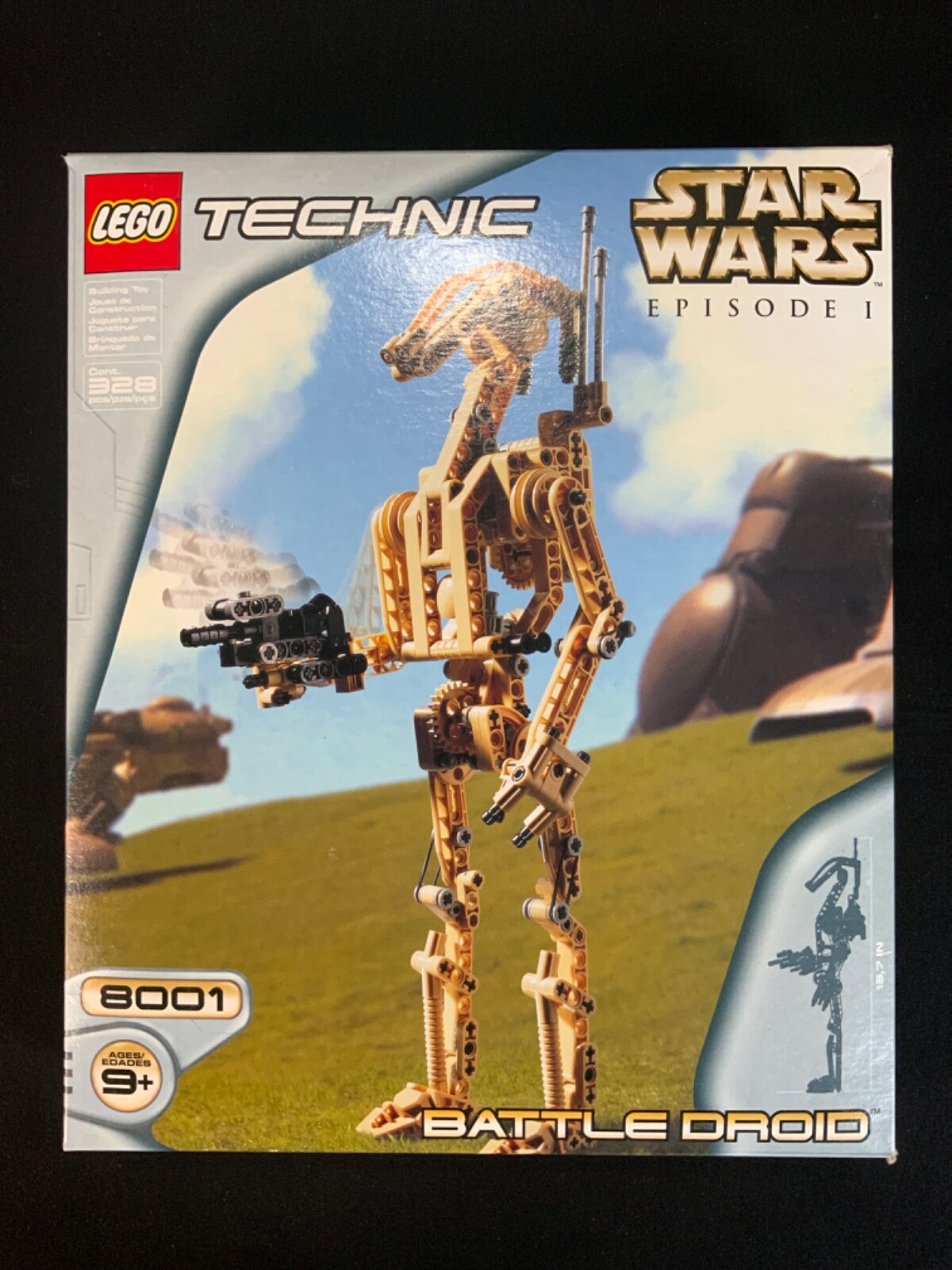 Lego Technic Star Wars 8001 Battle Droid New Sealed From 2000 Birthday ...