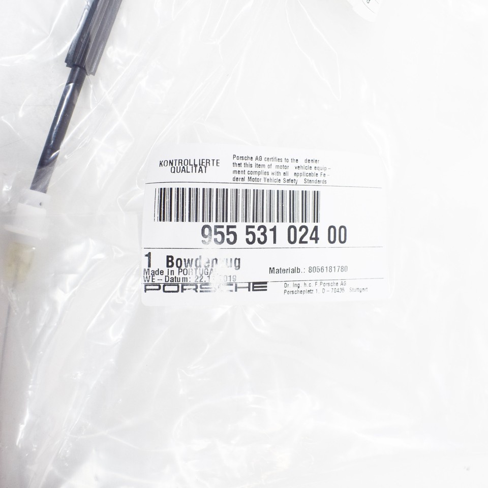 PORSCHE CAYENNE 9PA Türschloss vorne Kabel 95553102400 NEU ORIGINAL | eBay