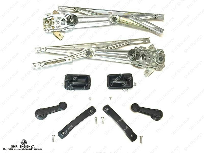 WINDOW REGULATORS / DOOR HANDLE SET / BLACK - SAMURAI '85-'93 | eBay