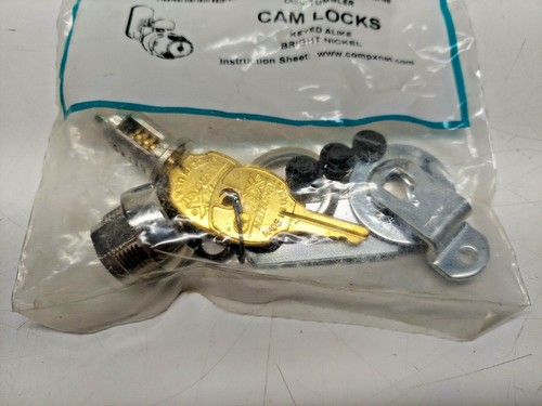 Stock Locks Cam Locks C8051-C415A-14A Package All Keyed Matching | eBay