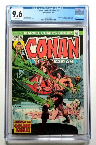 CONAN THE BARBARIAN # 37 - CGC 9.6 - White Pages - Classic Neal Adams ...