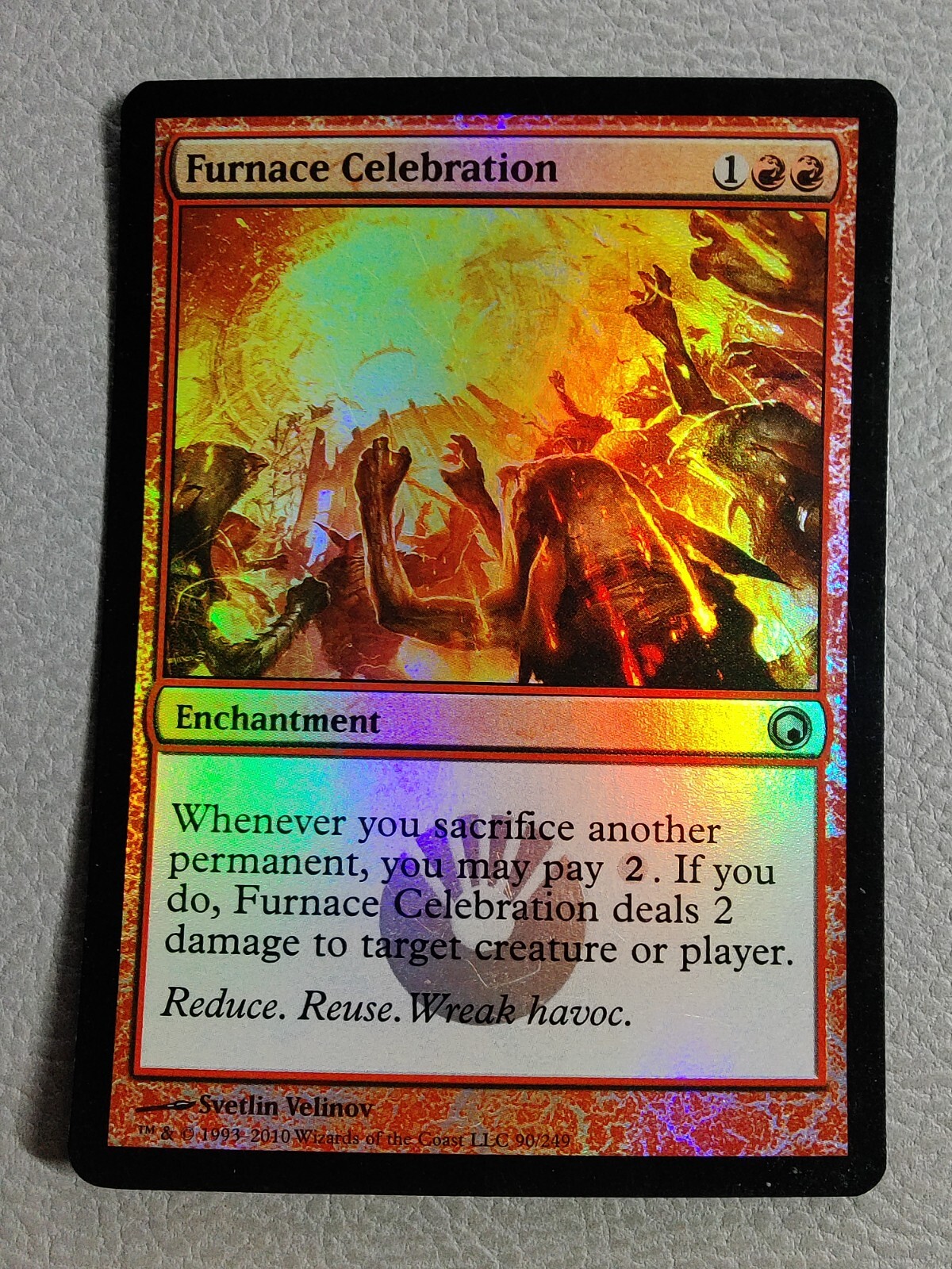 Furnace Celebration Foil | MP | Scars of Mirrodin | Magic the Gathering ...