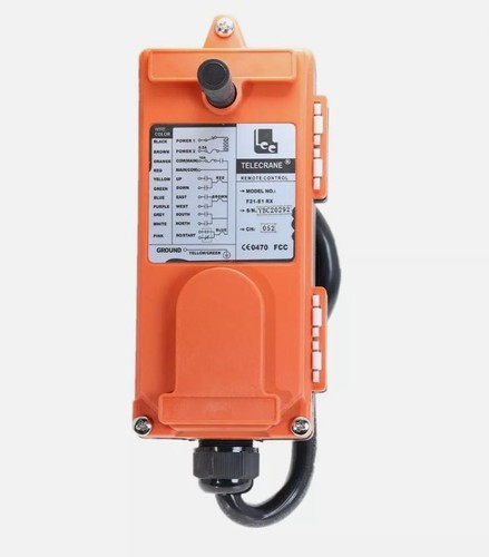 Industrial Wireless Redio Remote Control for Hoist Crane F21-E1 AC ...