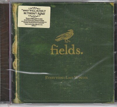 FIELDS CD: "EVERYTHING LAST WINTER" FACTORY SEALED BRAND NEW 2007 | eBay