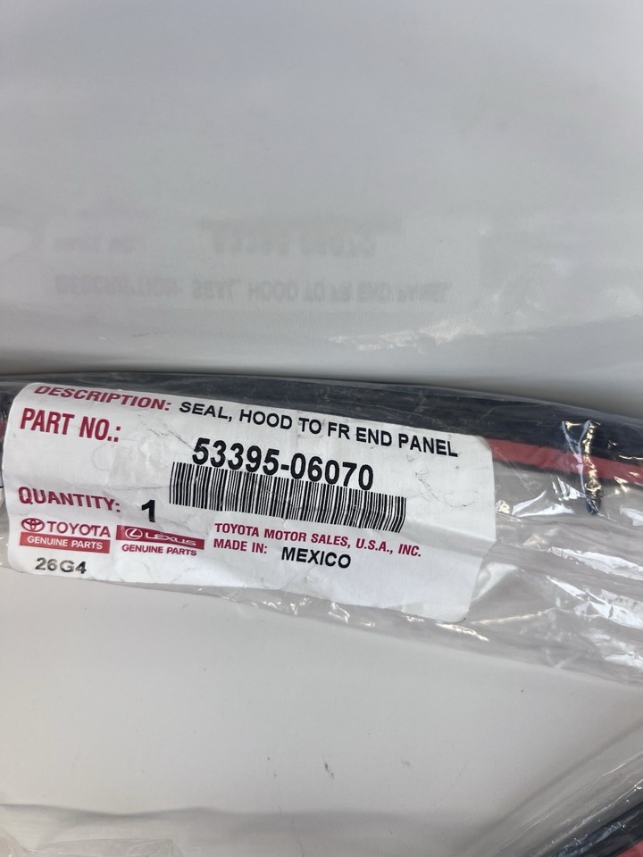 Front Hood Weather Strip Seal 53395-06070 53395-33030 For 2018-2024 ...
