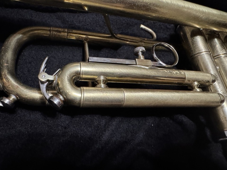 First Act Trumpet – Custom Brushed Raw Brass Finish - Ready To Play | eBay