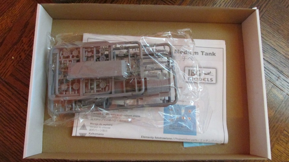 IBG MODELS 1/72 SCALE TYPE 1 CHI-HE JAPANESE MEDIUM TANK PLASTIC MODEL ...