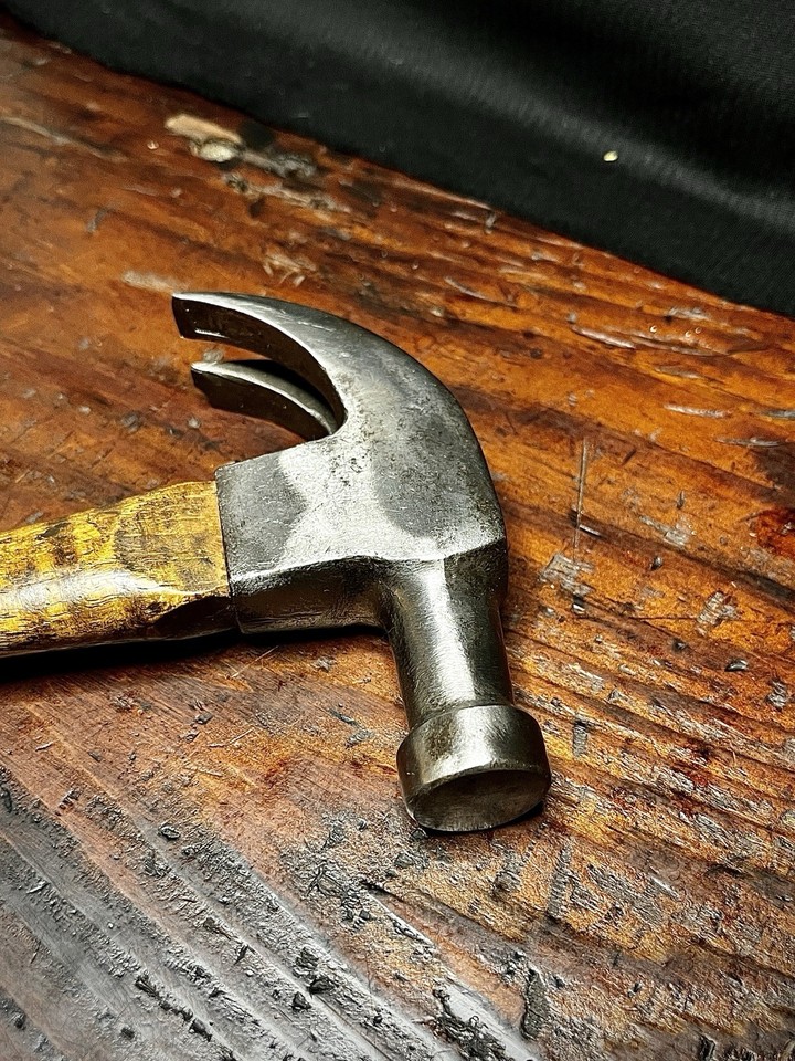 Rare Vintage Tool 1920s Winchester Curved Claw Hammer W/ OG Marbled ...