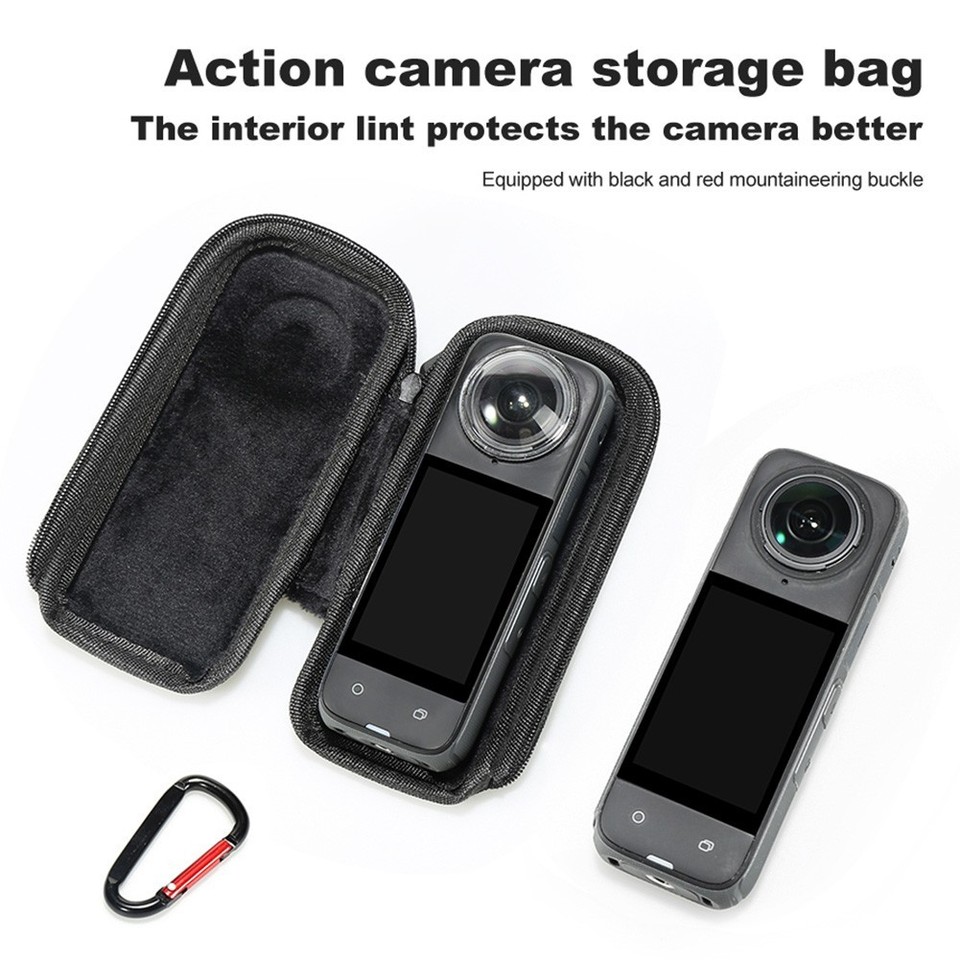 Camera Accessory Kit for Insta 360 X5 with Hard Shell Case and Lens ...