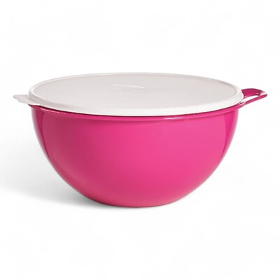 Tupperware Thatsa Bowl Mixing Bowl 32 Cup 7.5L Hot Pink NEW! | eBay