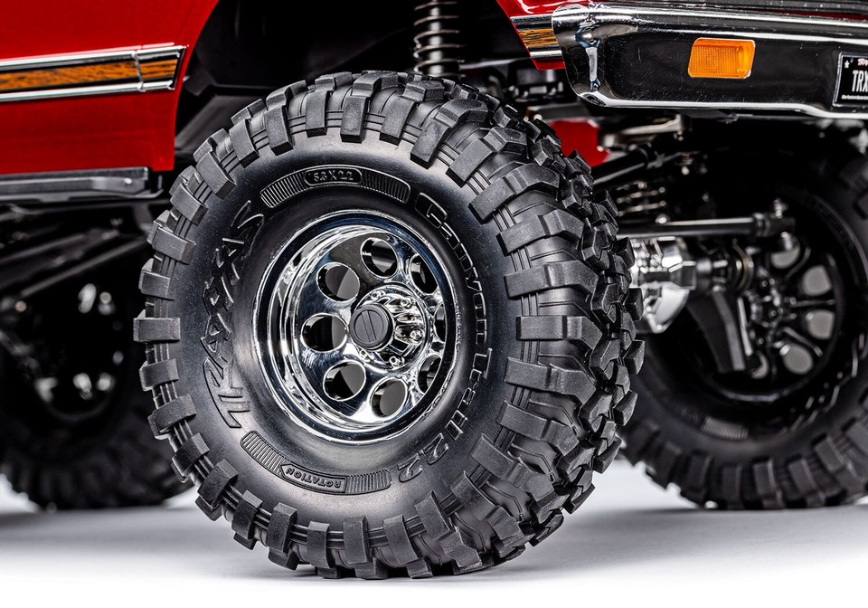 Traxxas 92086-4 TRX-4 '72er Chevy K5 Blazer High-Trail ARTR rot Crawler ...