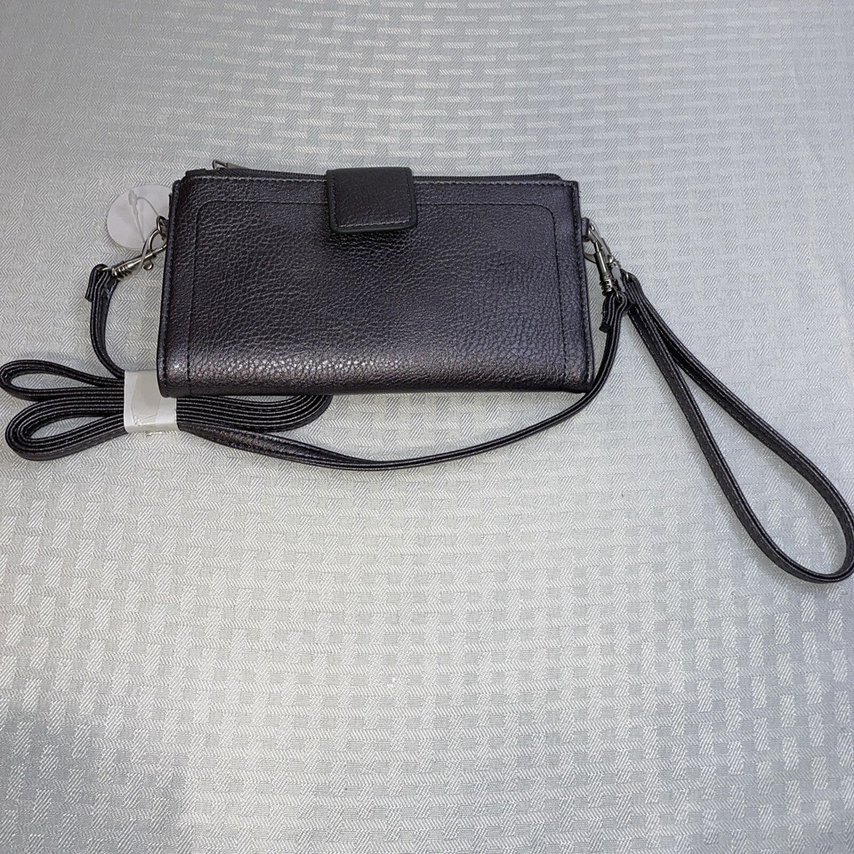 Relic Dylan Checkbook Wristlet Crossbody Convertible Purse/Wallet ...