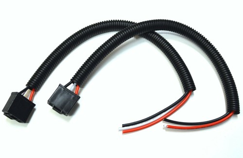 Extension Wire Pigtail Female P S 9003 H4 Two Harness Head Light ...
