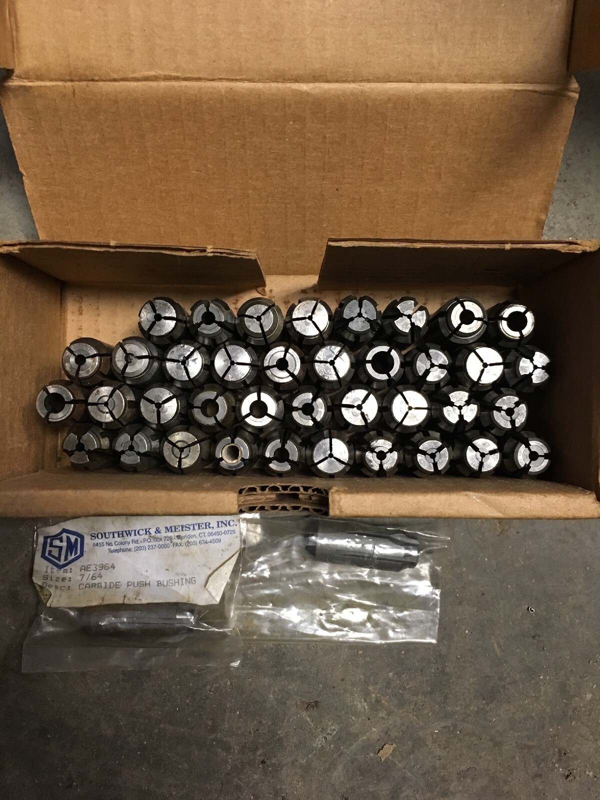 Southwick Meister AE3964 Bechler A AS AR 7 10 Screw Machine Carbide ...