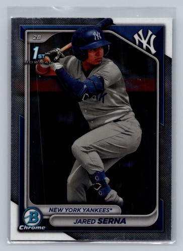 2024 Bowman Chrome Jared Serna 1st Bowman ROOKIE #BCP-68 - New York ...