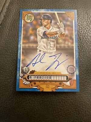 2022 Topps Gypsy Queen Adam Frazier Autograph #/150 Blue Parallel SP ...