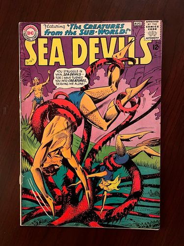 Sea Devils #18 (DC 1964) Silver Age Undersea Adventure Sheldon Moldoff 3.5 VG- | eBay