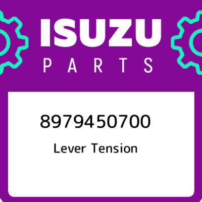 8979450700 Isuzu Lever tension 8979450700, New Genuine OEM Part | eBay