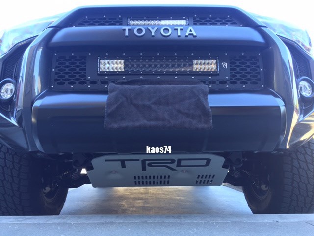 FITS Toyota 4Runner TRD PRO Skid Plate Decal 15 16 17 18 19 Trail SR5 ...