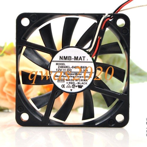 1PCS NMB 6010 6CM 2404KL-04W-B59 DC12V 0.35A Speed Measuring Cooling ...