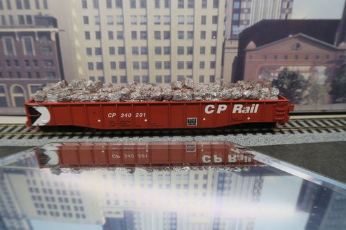PROTO 2000 HO SCALE CP RAIL 340201 52'6" DROP END MILL GONDOLA W/KD'S ...