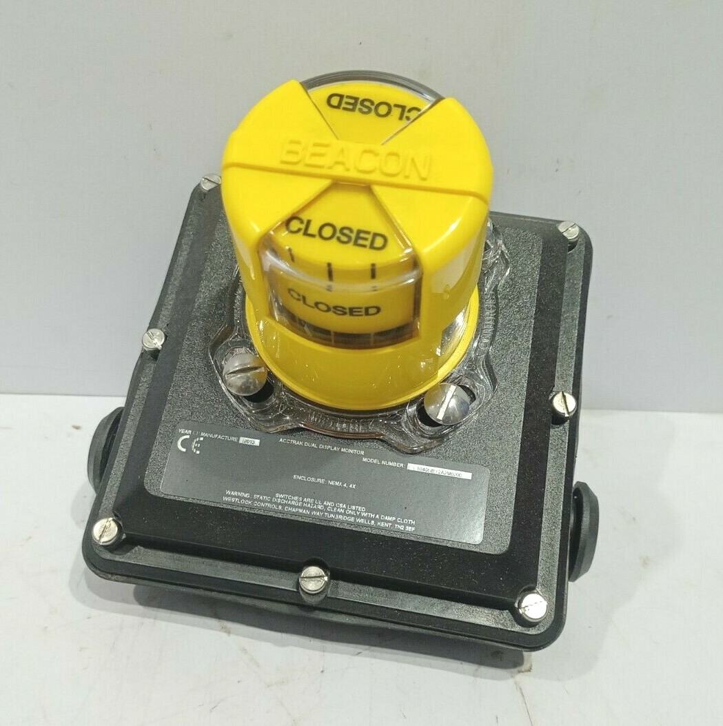Westlock 1040NBY2A2M0200 Valve Position Indicator Acctrak Dual Display ...