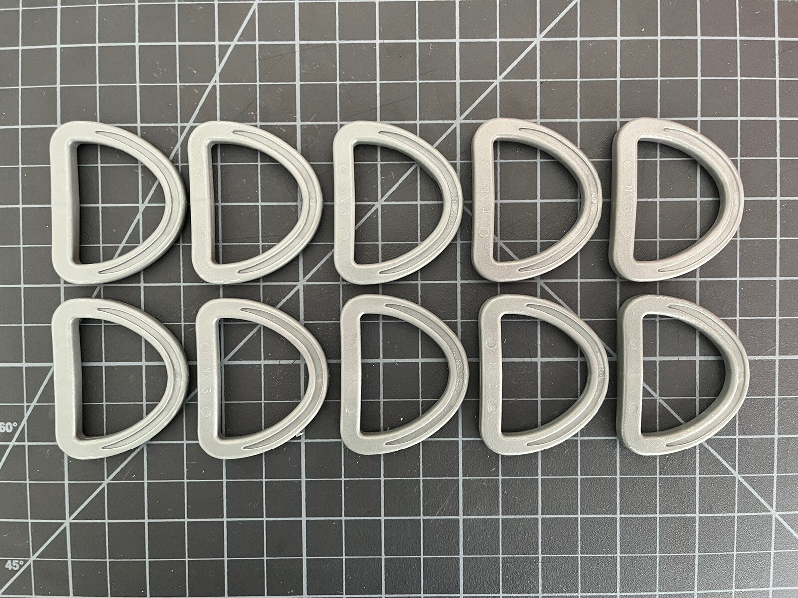 10 Pack ITW Nexus 1.5 Inch D-Ring Webbing Loop Foliage Green USA MADE ...