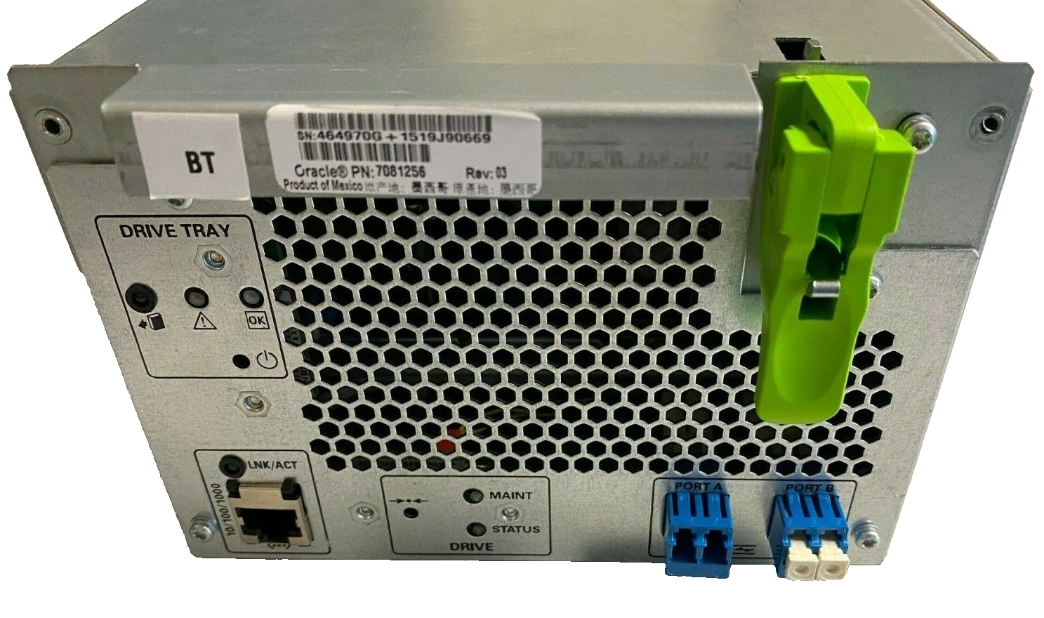 Storagetek / Oracle T10000D Tape Drive with SL8500 tray 7042136 / ...