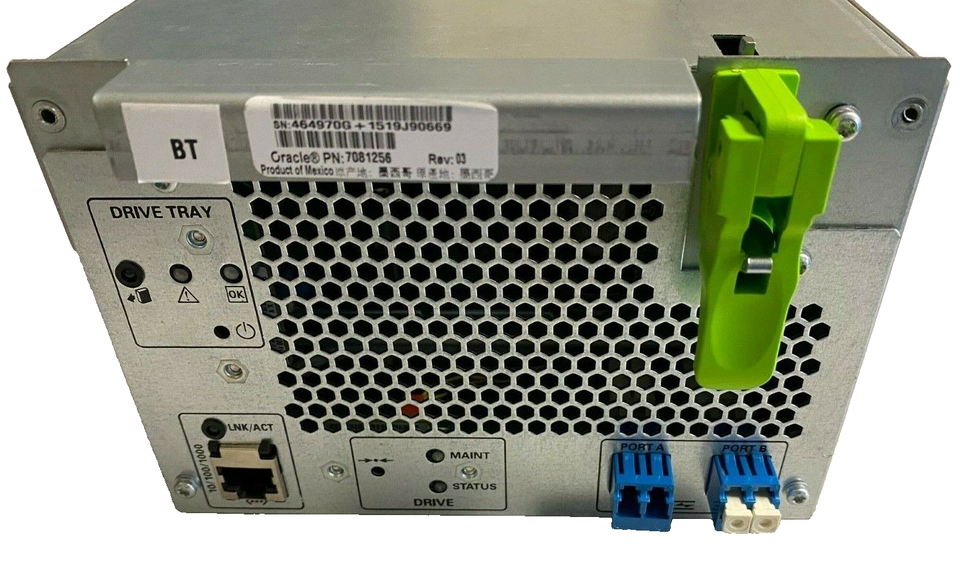 Storagetek / Oracle T10000D Tape Drive with SL8500 tray 7042136 / ...