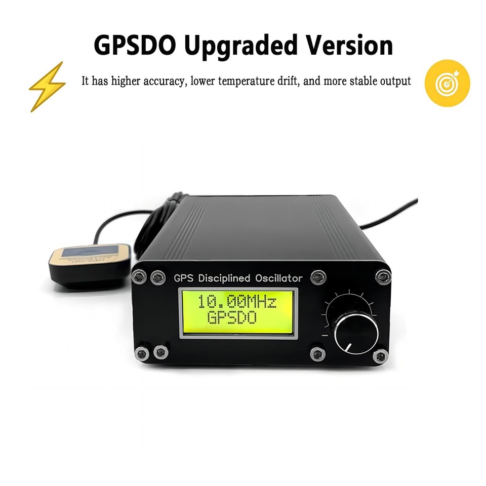Upgraded GPSDO NEO-6M Global Positioning System Disciplined Oscillator ...