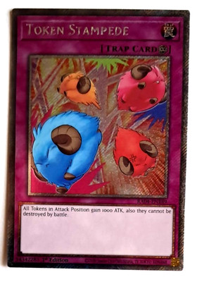 Yu-Gi-Oh! RA04 Platinum - Token Stampede - ENG | eBay