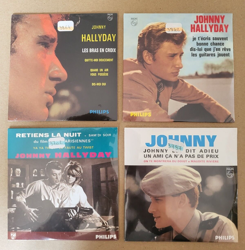 Johnny Hallyday – Lot 4 CD Single / NEUF & Scellé ! | eBay
