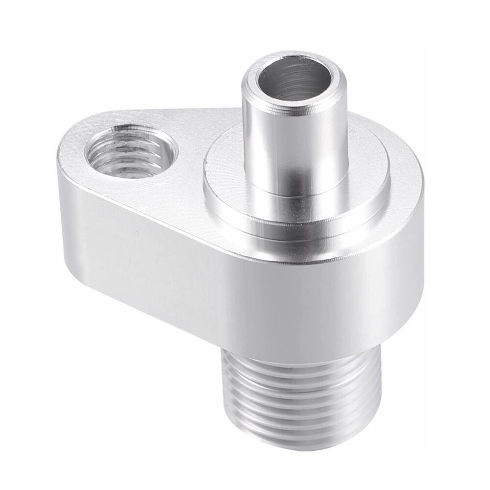 Aluminum LS Swap New A/C Compressor Adapter Fittings for Denso 10S17F ...