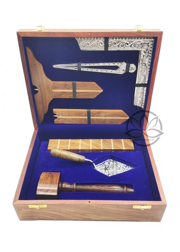 Masonic Toolset Large Plumb Square Compass Freemason Masonic Working ...