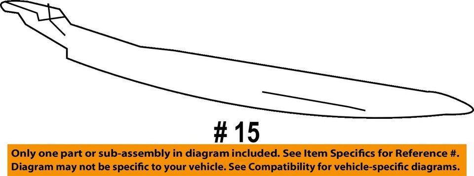 MERCEDES OEM 17-19 CLA250 Bumper Components-Side Trim 1178855000 | eBay