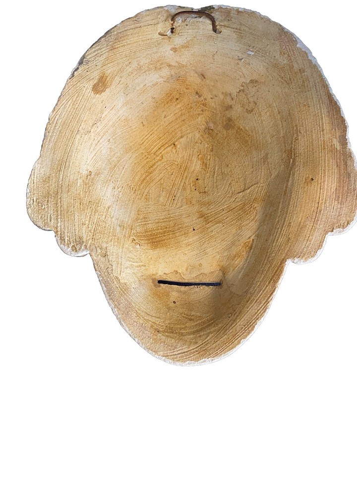 Pair Vintage PAN and Syrinx Plaster Cast Masks Wall Decor ~ Rare ...