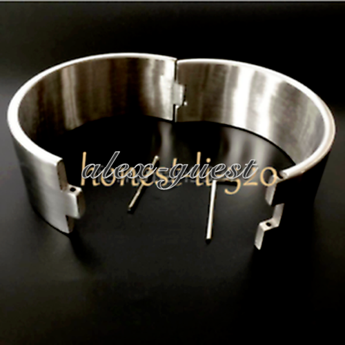316 Stainless Steel 6CM Height Heavy Big Rings Cangue Neck Collar Cuff ...