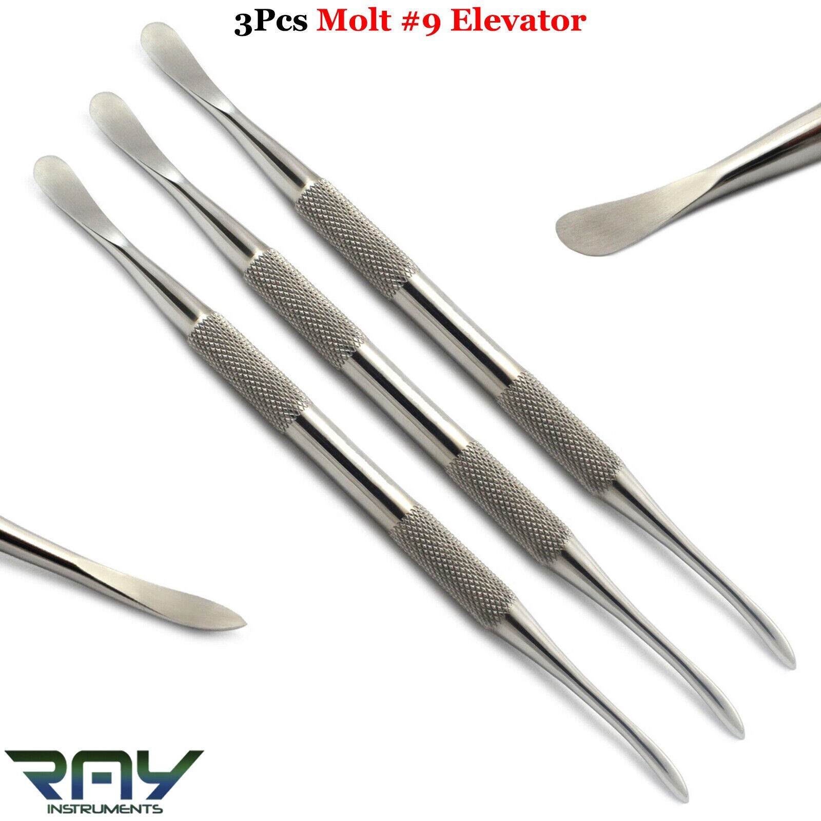 Dental Surgical Molt 9 Periosteal Elevator Implant Stainless Steel ...