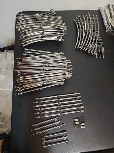 Lot Of 56 Pcs Lionel 027 Gauge and Marx Scale Track 27 Straight 25 ...