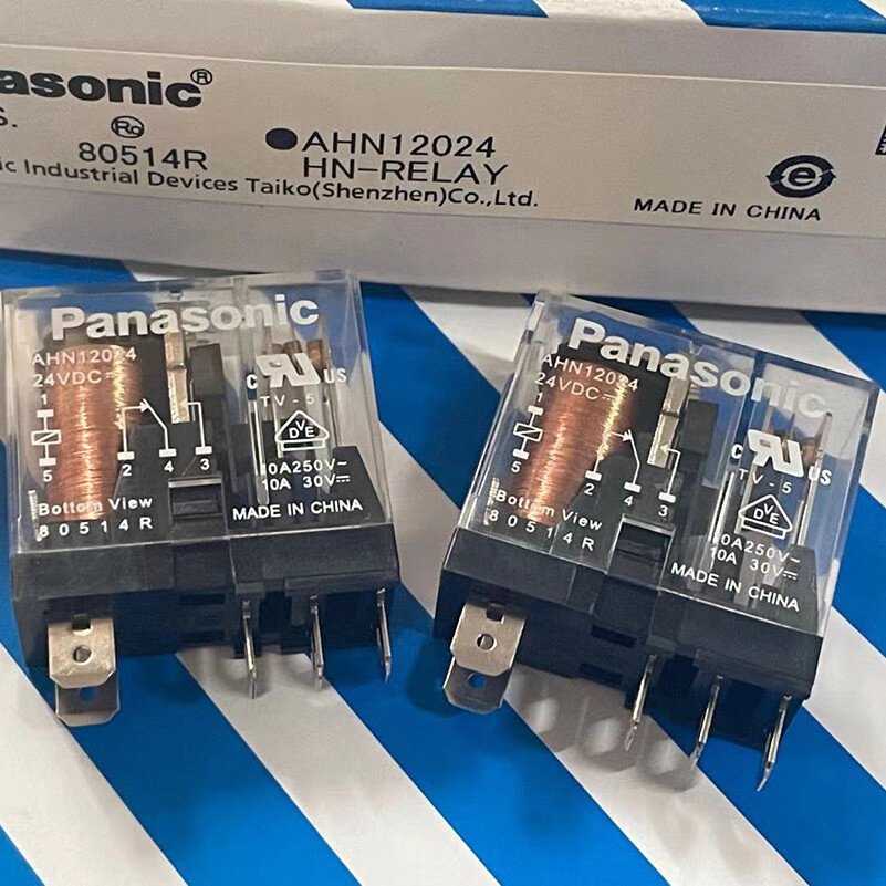 1Pc Panasonic AHN12024 24VDC Power Relay 5Pins | eBay