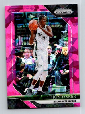 2018-19 Panini Prizm Thon Maker Pink Ice Prizm Milwaukee Bucks #27 | eBay