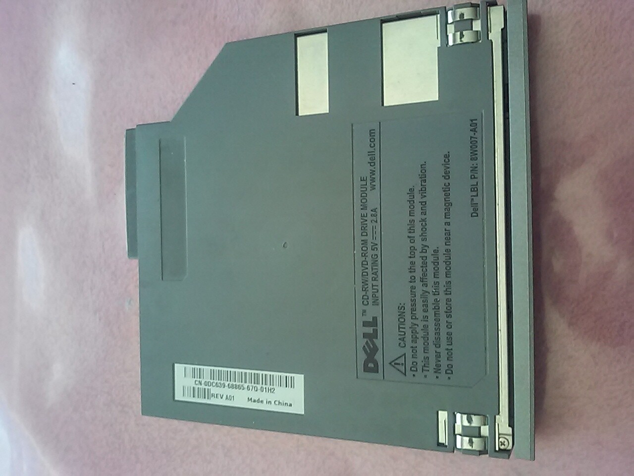 Dell 8W007-A01 DVD-ROM Drive- MK845 K5827 0U5251 T6411 DC639 YC496 ...